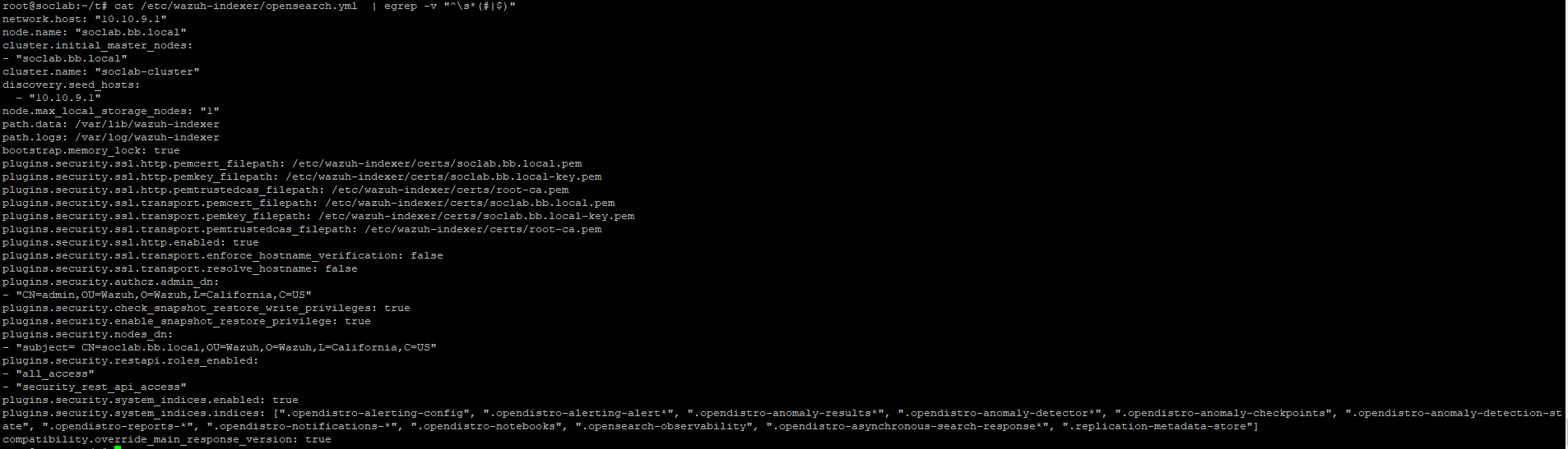 WAZUH (indexer and dashboard) Installation. | Balaji Bandi