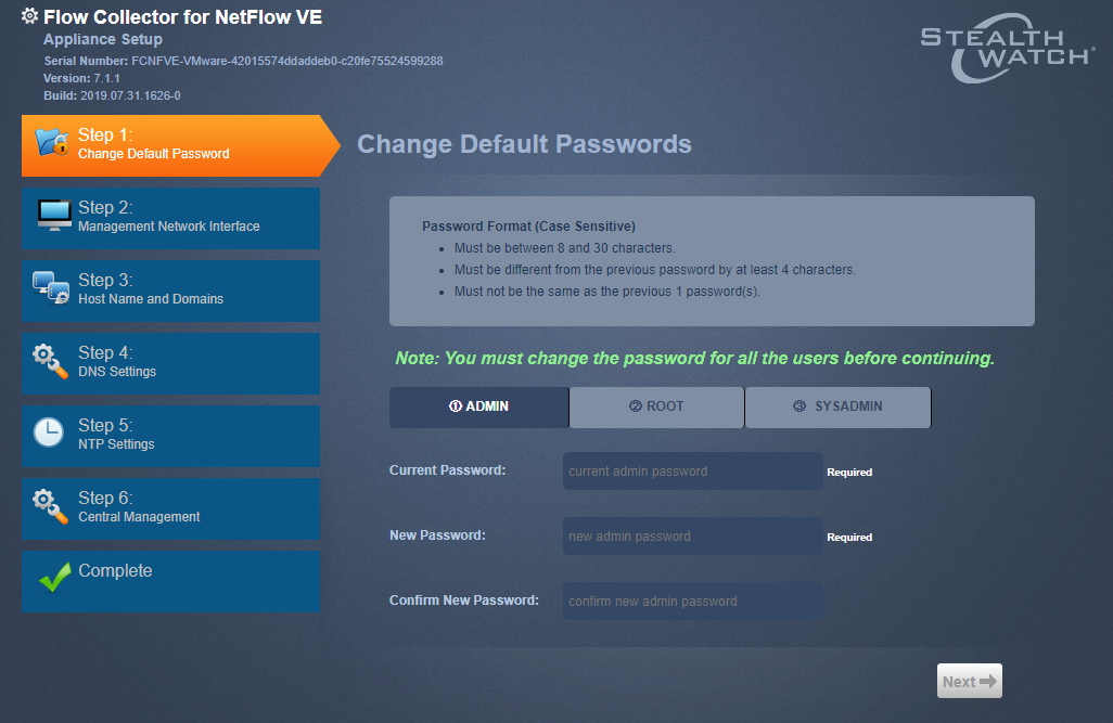 Installing and configuration of Stealthwatch 7.1.1 – SMC and Flow ...