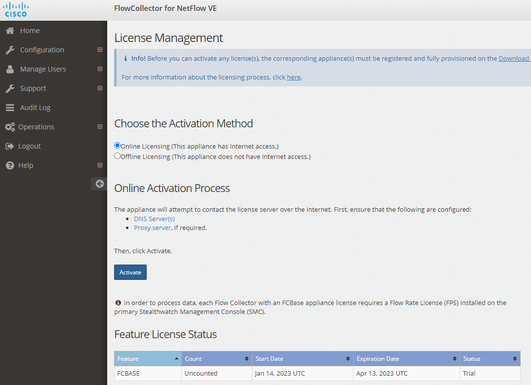 Installing and configuration of Stealthwatch 7.1.1 – SMC and Flow Collector. | Balaji Bandi