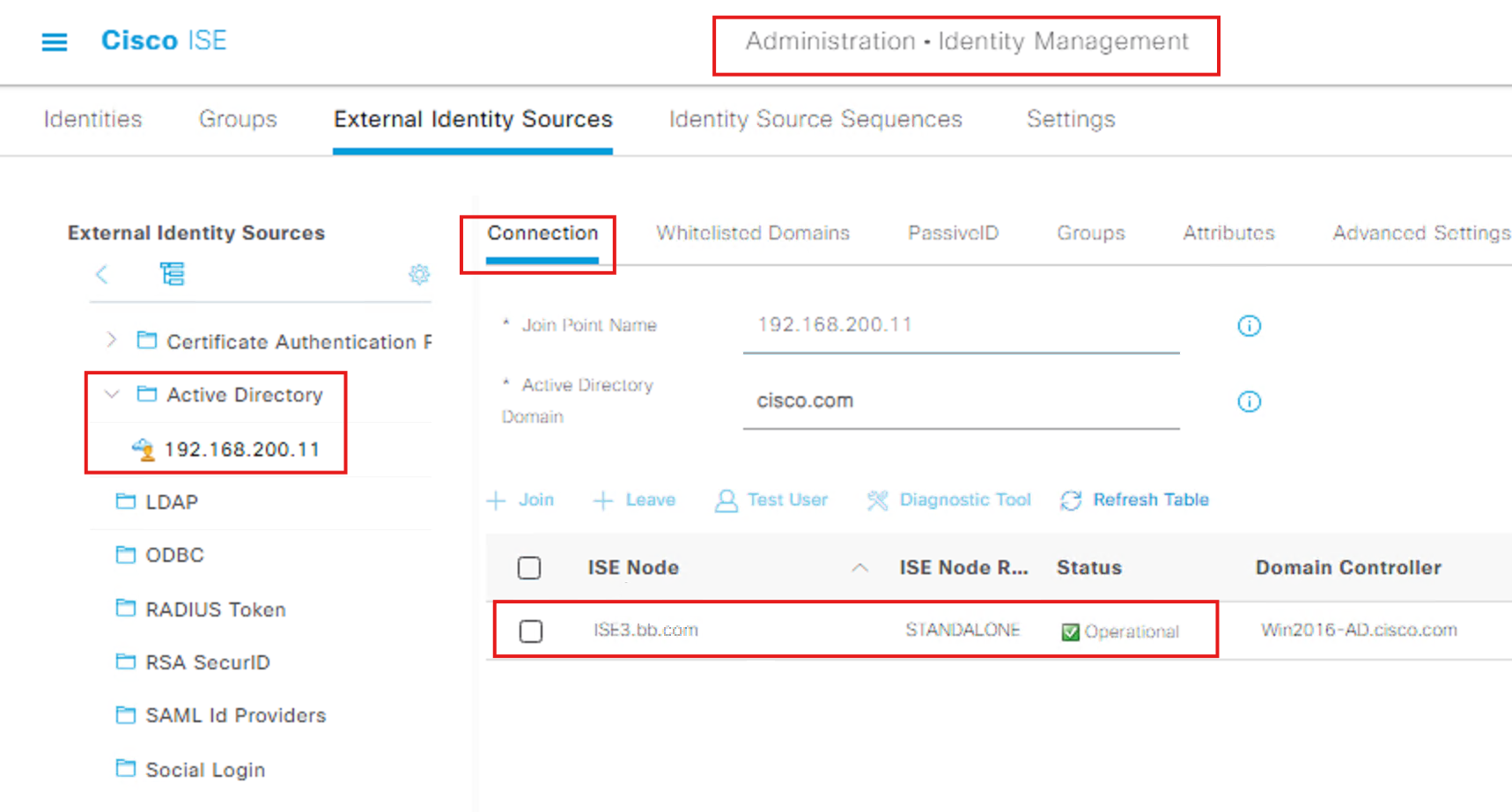 FMC and FTD External authentication with Cisco ISE(Using Microsoft ...